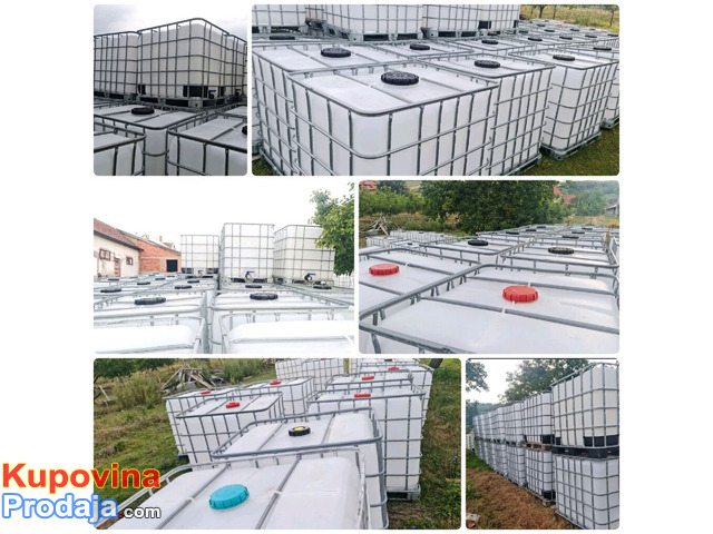 Plastične IBC cisterne-kontejnerI od 1000 l