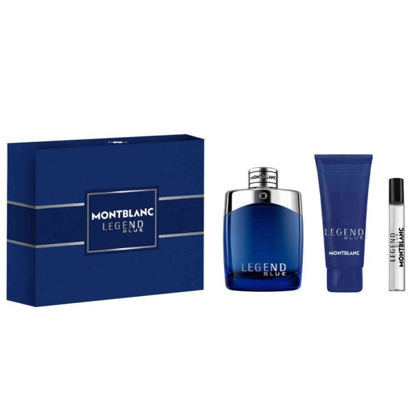 Mont blanc Legend Blue Set ( EDP 100ml + EDP 7,5ml + SG 100ml )