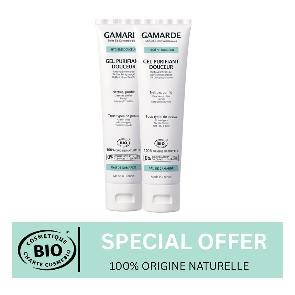 DUO PACK Gel za čišćenje lica za sve tipove kože 100 ml (2 kom)