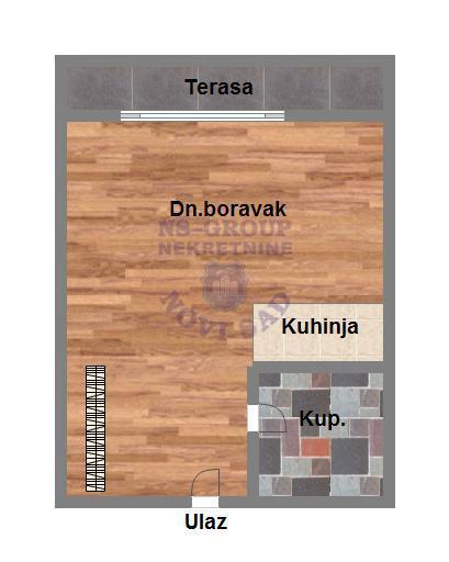 Jednosoban stan na prodaju, 32m2, 76.560€