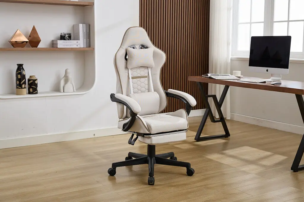 ePlayGame Gejmerska stolica HC-4095 Fabric, Bež