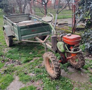 Prodajem motokultivator IMT 506SX sa prikolicom