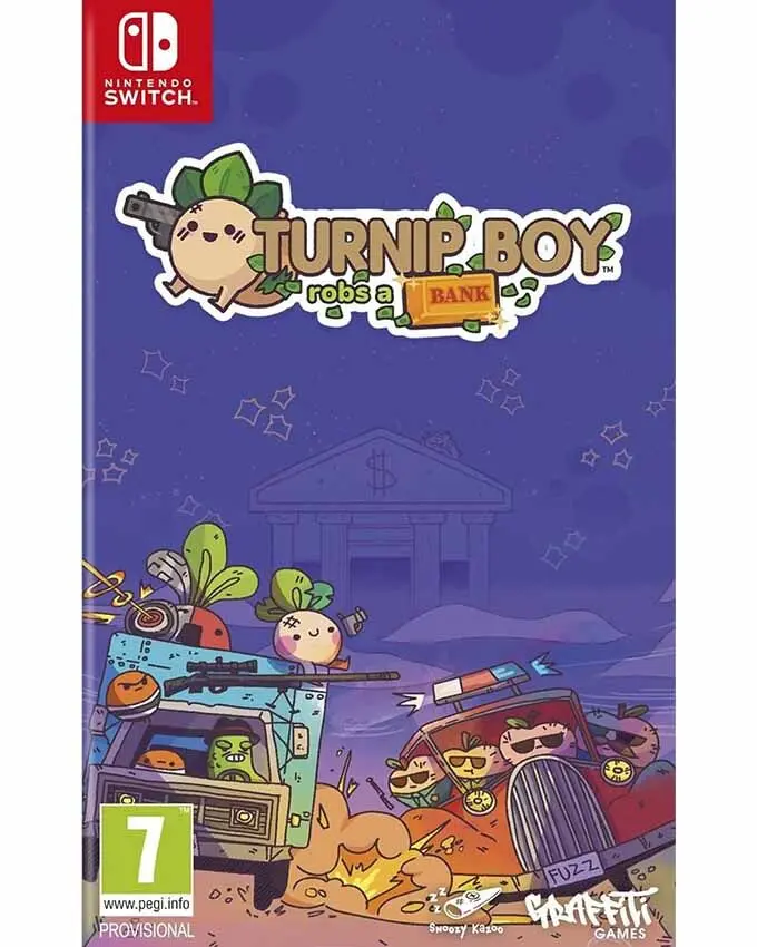 Snoozy Kazoo Igrica za SWITCH Turnip Boy Robs a Bank