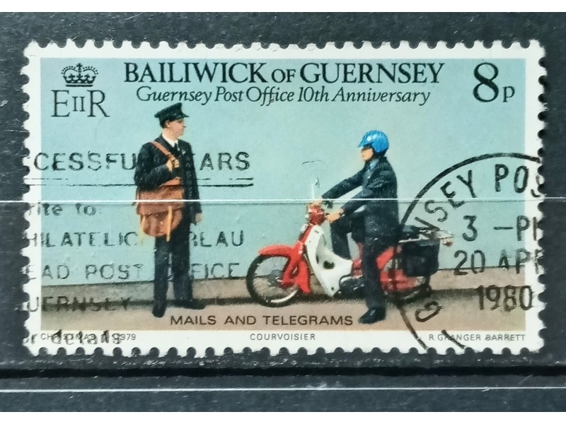 GUERNSEY 1976 - POŠTA I TELEGRAM
