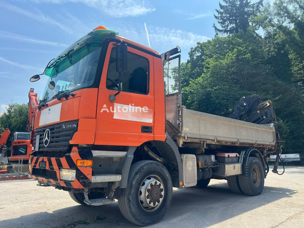 Mercedes-Benz Actros 1840 4x4 Retarder MP1 E3 Kran Hiab 135-4 kiper