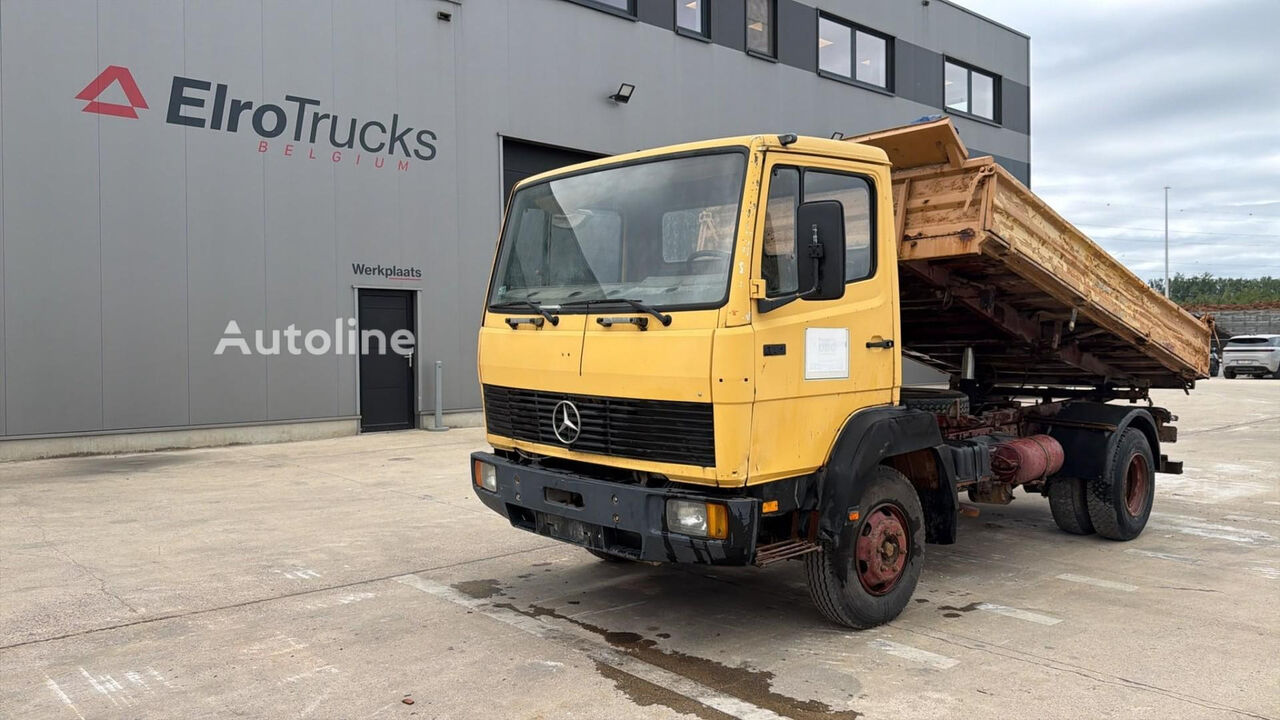 Mercedes-Benz SK 814 (3 WAY TIPPER / POMPE MANUELLE / LAMES / MANUAL PUMP / ST kiper
