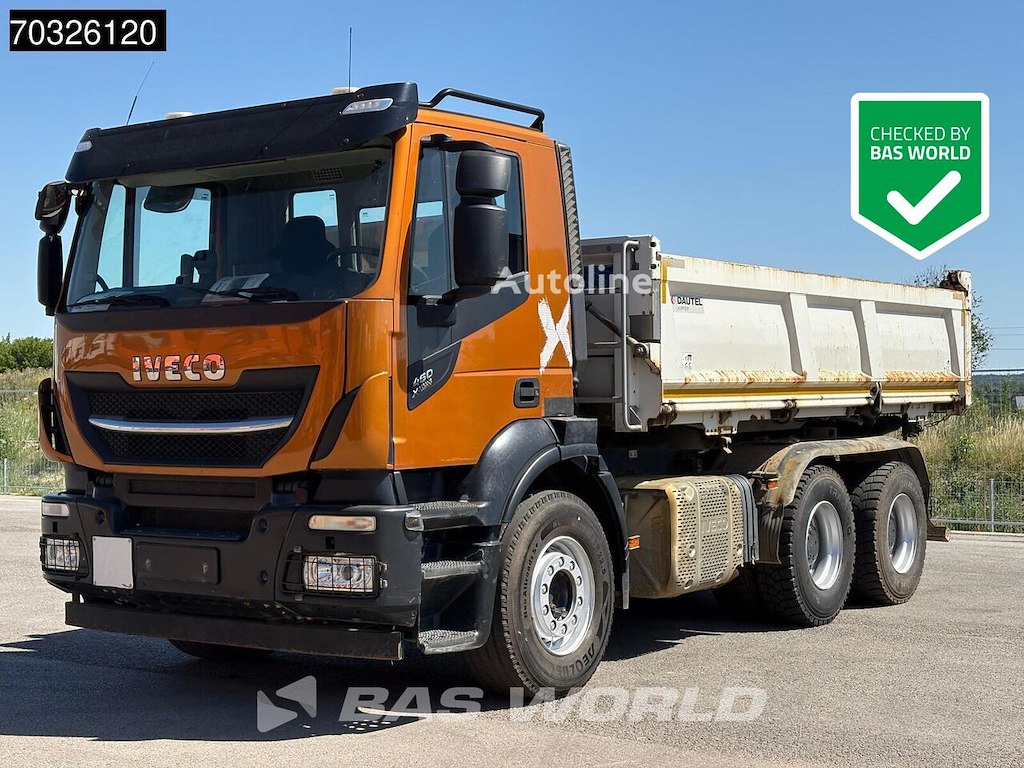 IVECO X-Way 460 6X4 Full Steel 2-Side Tipper Big-Axle Euro 6 kiper