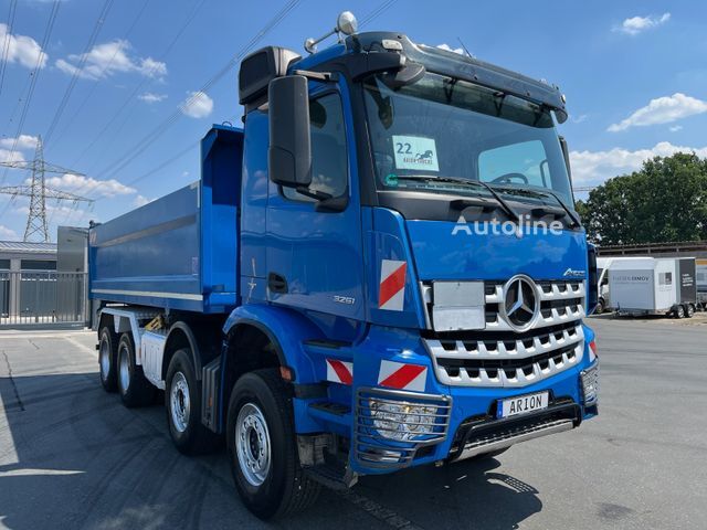 Mercedes-Benz Arocs 8x4 Dreiseitenkipper/LEITNER/gel.VLA/EU6 kiper