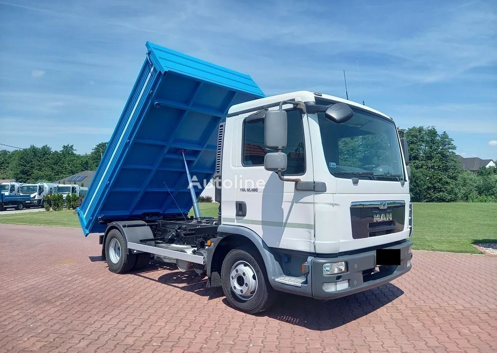 MAN TGL 12.180 EURO 5 !!! WYWYROTKA WYWROT KIPER 3 S NOWA ZABUDOWA
