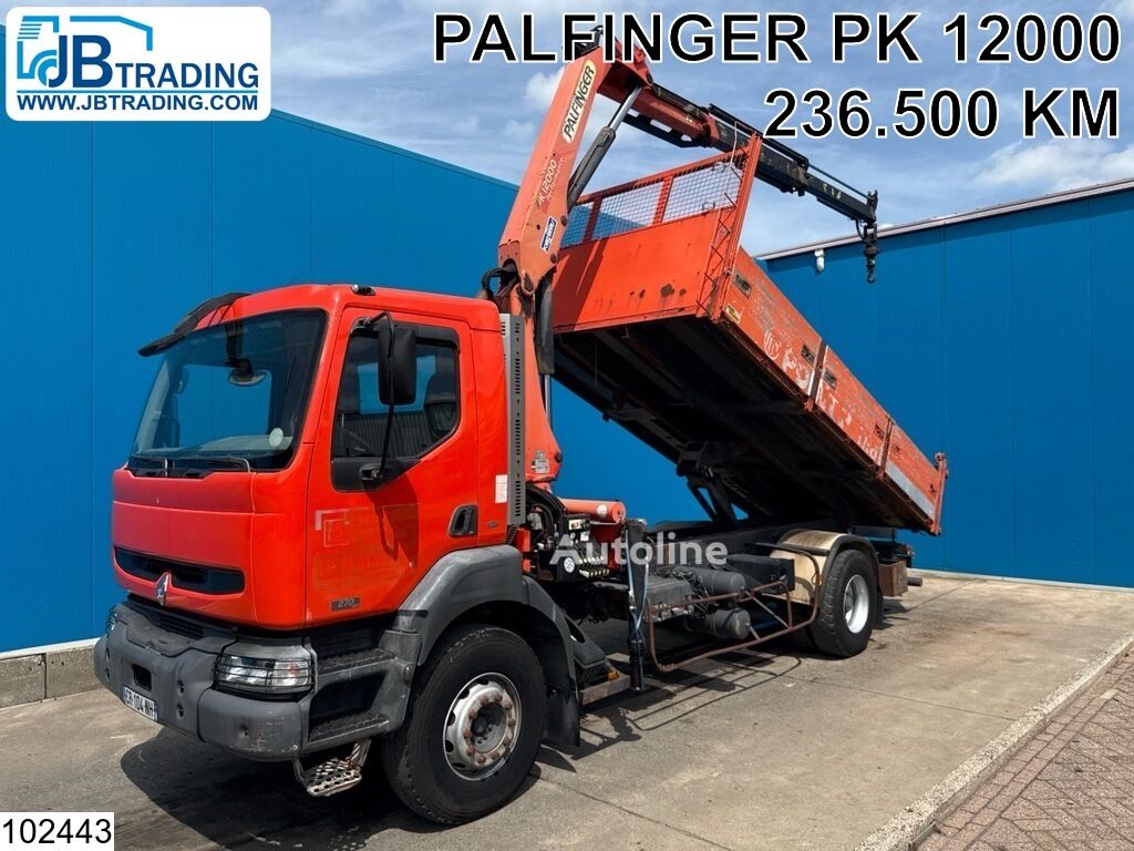 Renault Kerax 270 EURO 3, Manual, Palfinger kiper