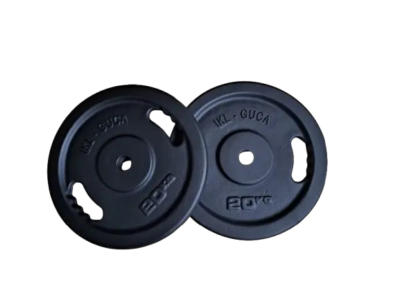 IKL Guča, Set livenih tegova sa rukohvatom Fi 30- 2x 20 kg