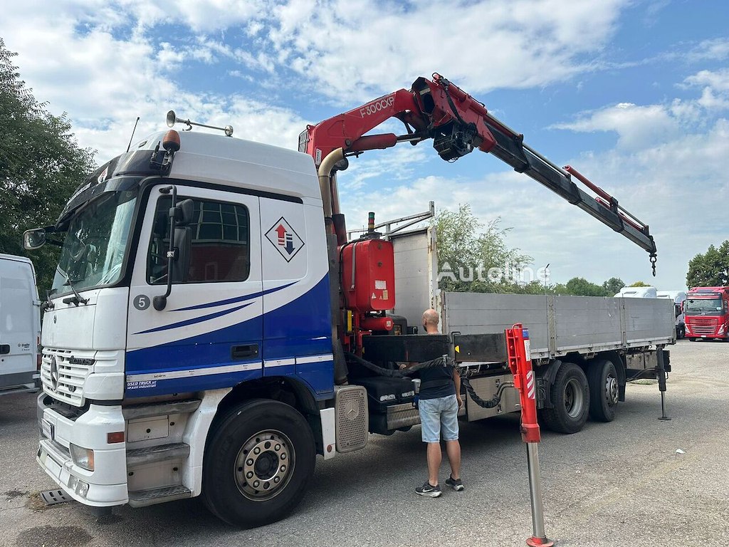 Mercedes-Benz ACTROS 2548 kamion s ravnom platformom