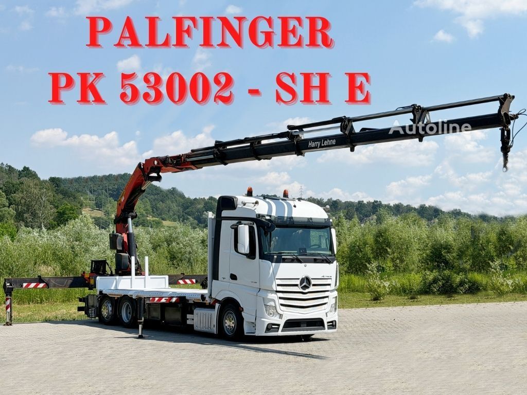 Mercedes-Benz ACTROS 2545 kamion s ravnom platformom