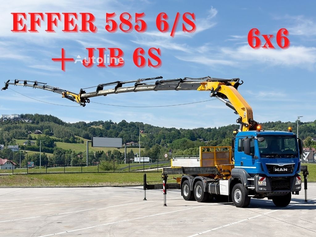 MAN TGS 26.440 kamion s ravnom platformom