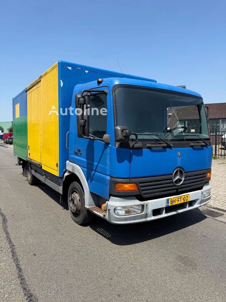 Mercedes-Benz Atego 815 / EURO 2 / MANUAL POMP / FULL STEEL / DHOLLANDIA TAIL kamion furgon