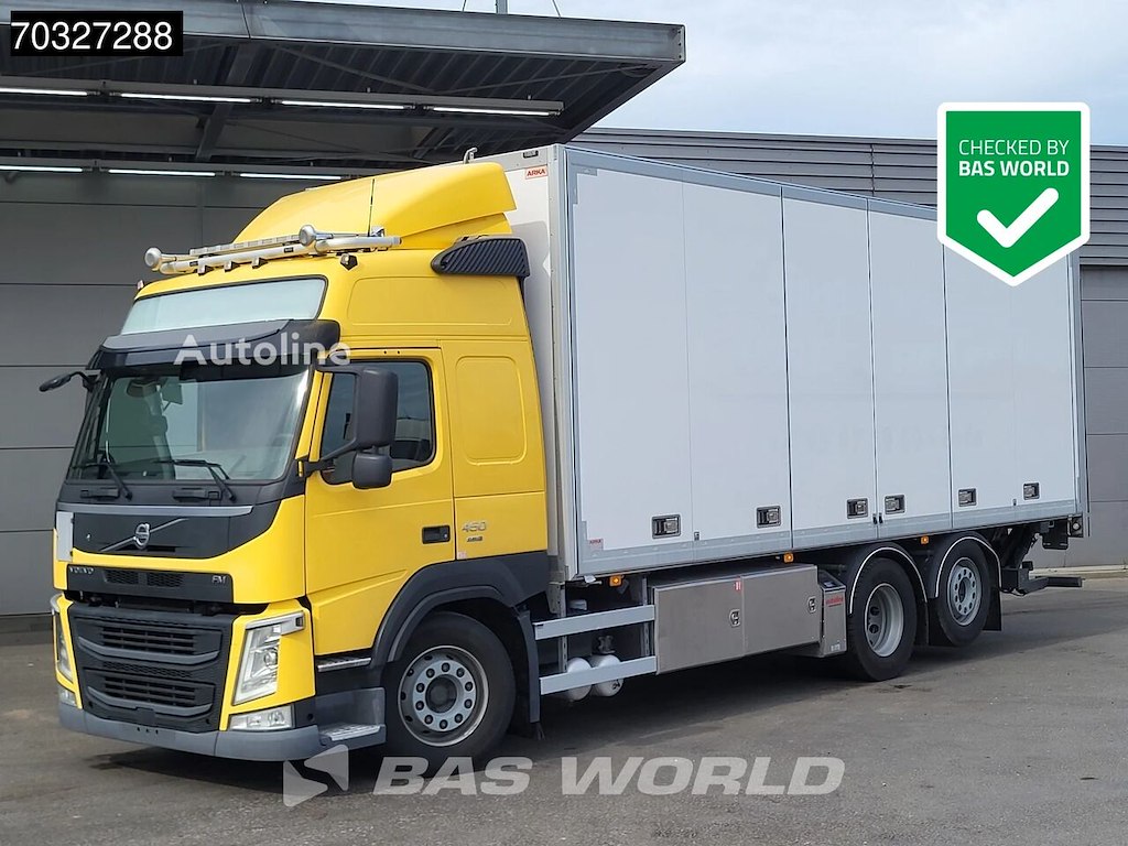 Volvo FM 450 FM 6X2 7,63m Box Retarder Full Air 2t Tailgate Lift Axle kamion furgon