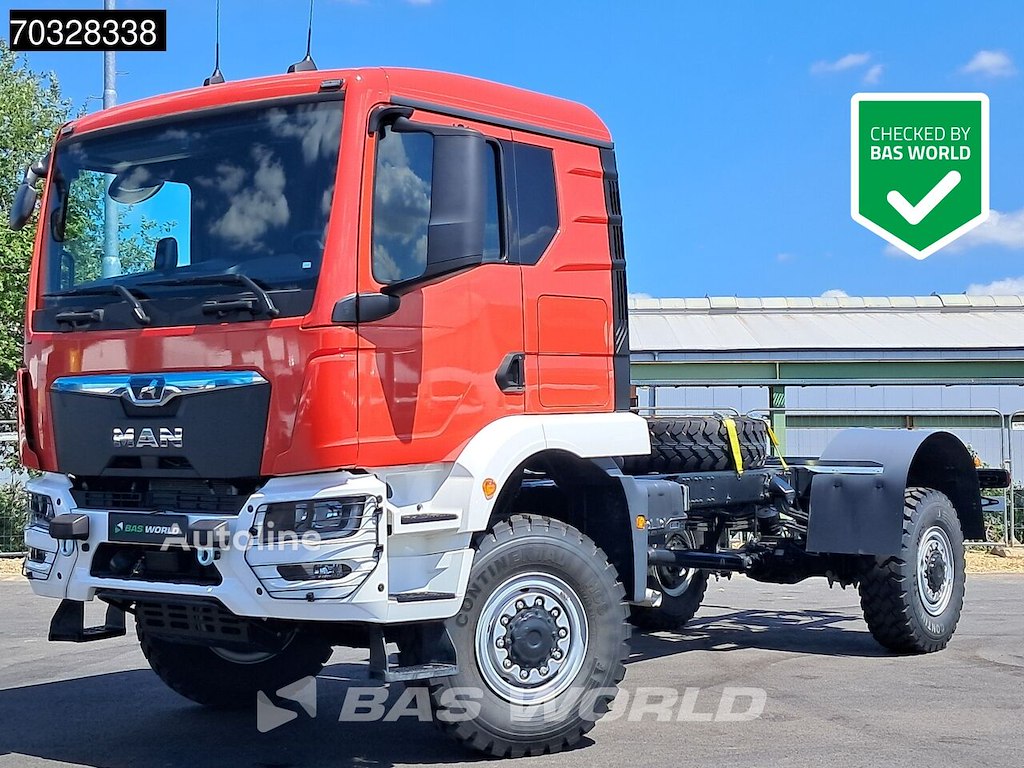 Novi MAN TGM 18.250 4X4 NEW 4x4 Full steel suspension Automatic Airco Eur kamion šasija