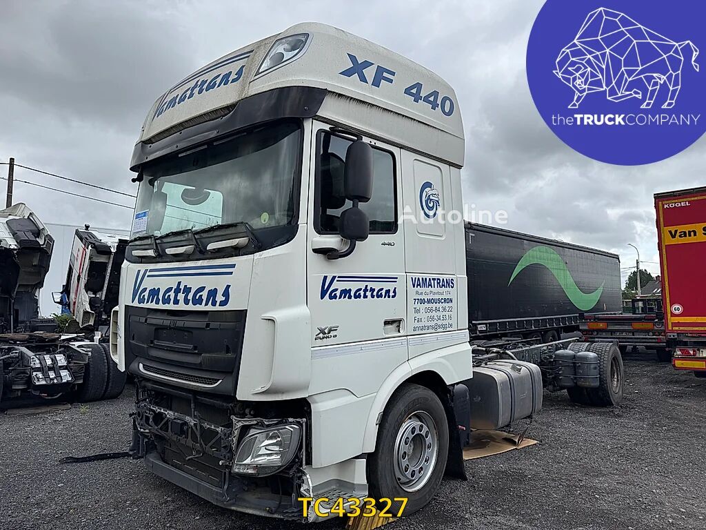 DAF XF 440 kamion šasija nakon udesa