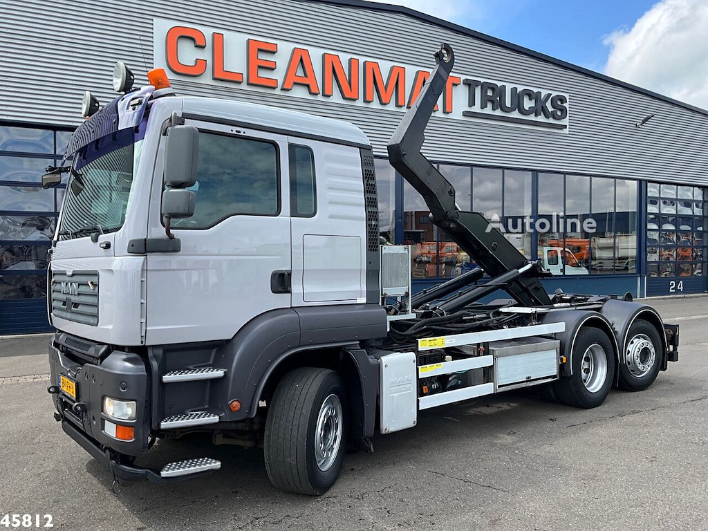MAN TGA 26.320 Euro 5 21 Ton haakarmsysteem kamion rol kiper