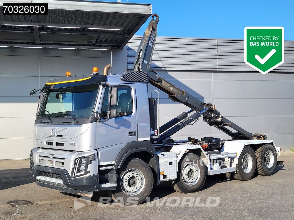 Volvo FMX 460 8X4 HIAB XR21Z59 Containers system Big-Axle Automatic VE kamion rol kiper