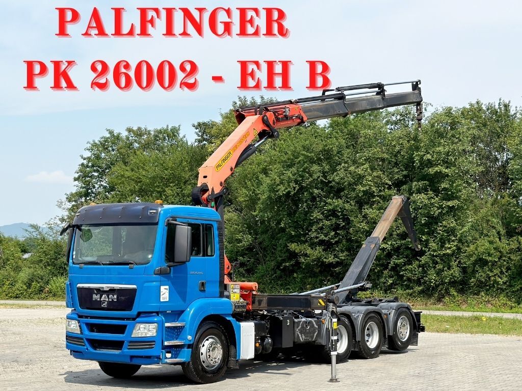 MAN TGS 35.440 * ABROLLKIPPER *PK 26002-EH B * 8x4 kamion rol kiper