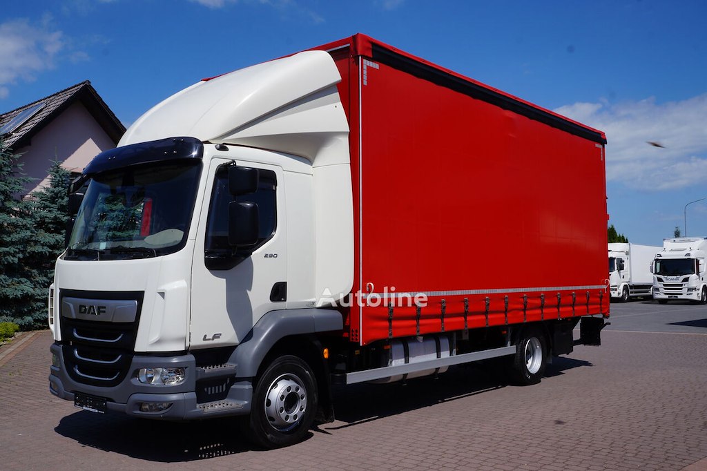 DAF LF 290 kamion sa klizna zavesa cerada