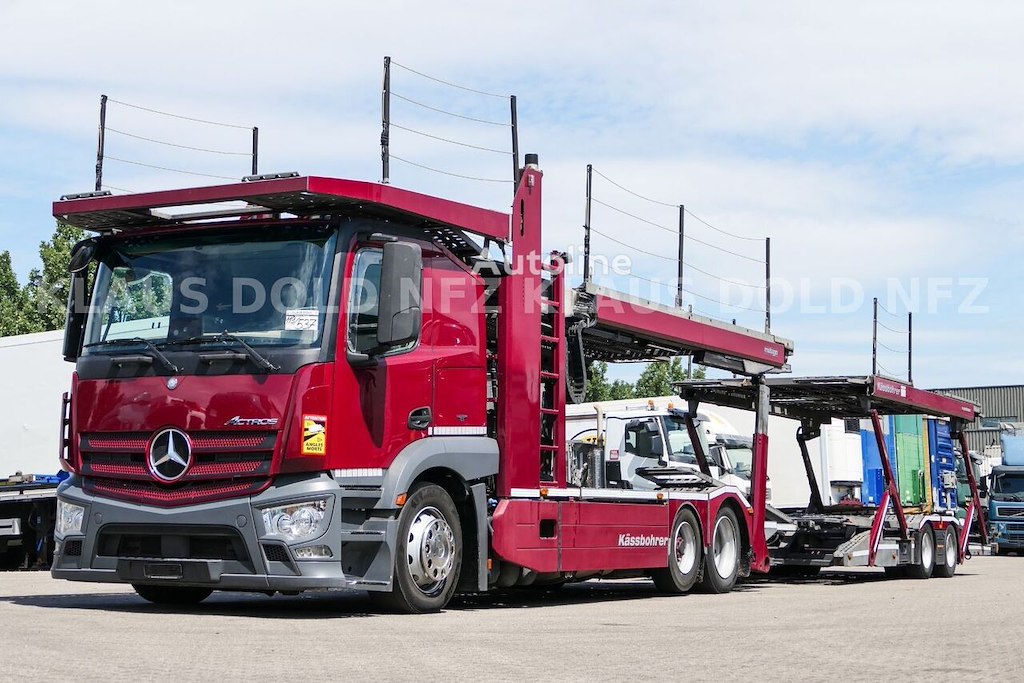 Mercedes-Benz Actros 2443 autotransporter + prikolica autotransportera