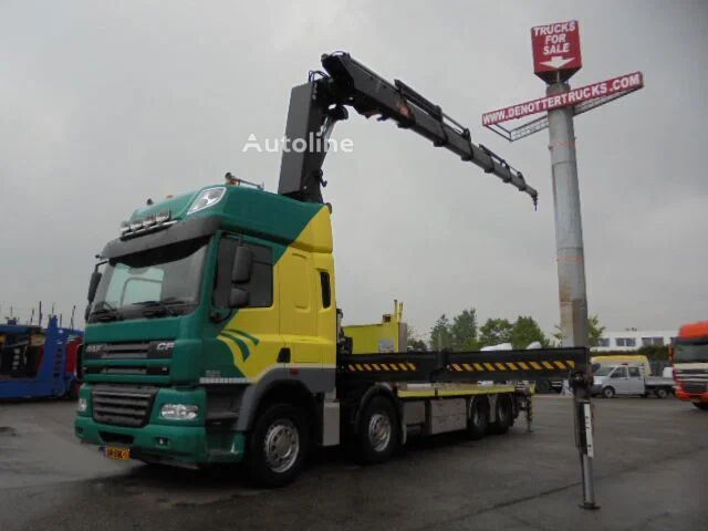 DAF FAD 85-460 8X4 NL TRUCK kamion platforma