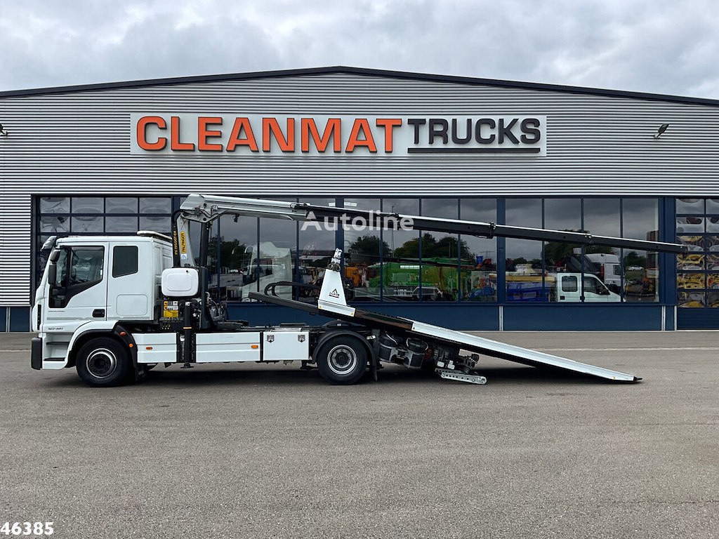 IVECO Eurocargo ML160E32 Euro 6 Falkom Abschlepp + Palfinger 19 Tonmet šlep auto