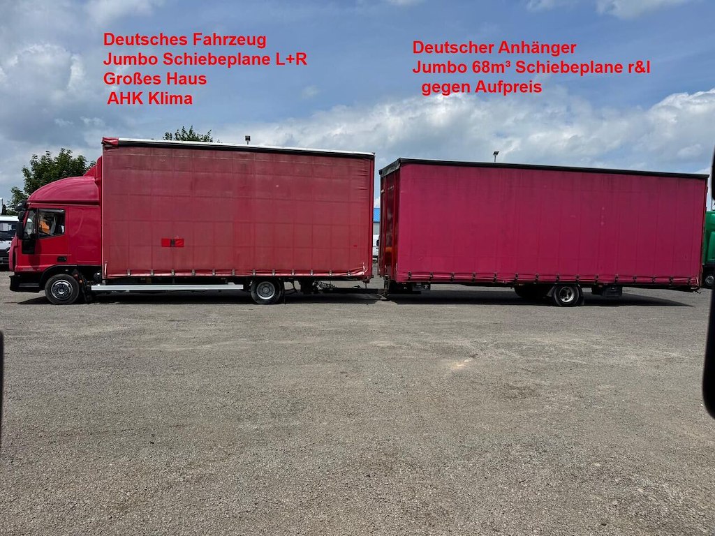 IVECO EuroCargo kamion s ceradom
