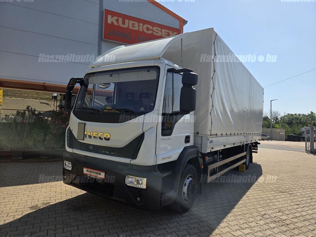 IVECO EUROCARGO 160E PONYVÁS-EMELŐHÁTFALAS 7.35 m kamion s ceradom