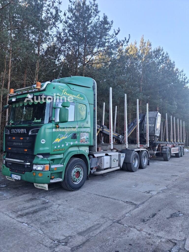 Scania R620 kamion za prevoz drva