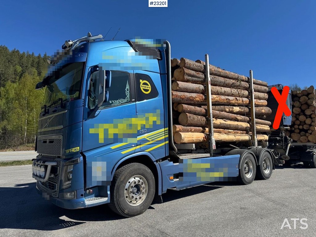 Volvo FH750 Timber Truck kamion za prevoz drva