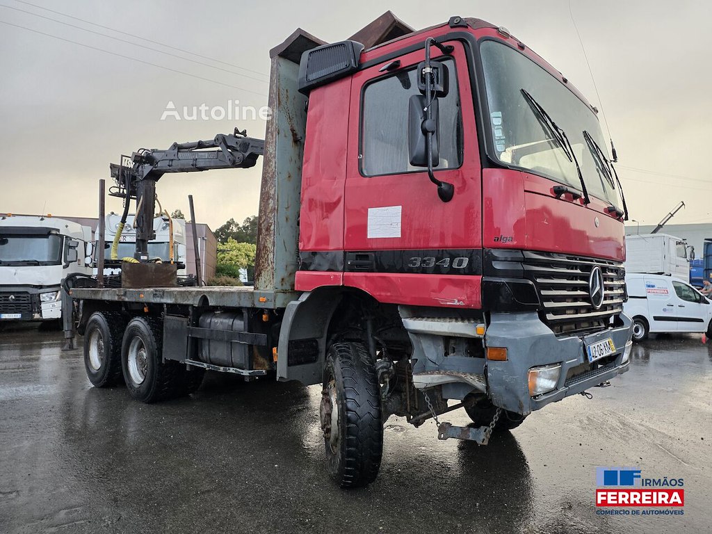 Mercedes-Benz Actros 3340 kamion za prevoz drva