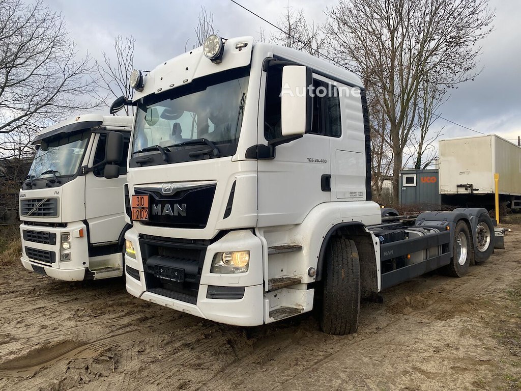 MAN TGS 26.480 6x4/4 HydroDrive E6 ADR asenizacyjny cysterna HDS autocisterna