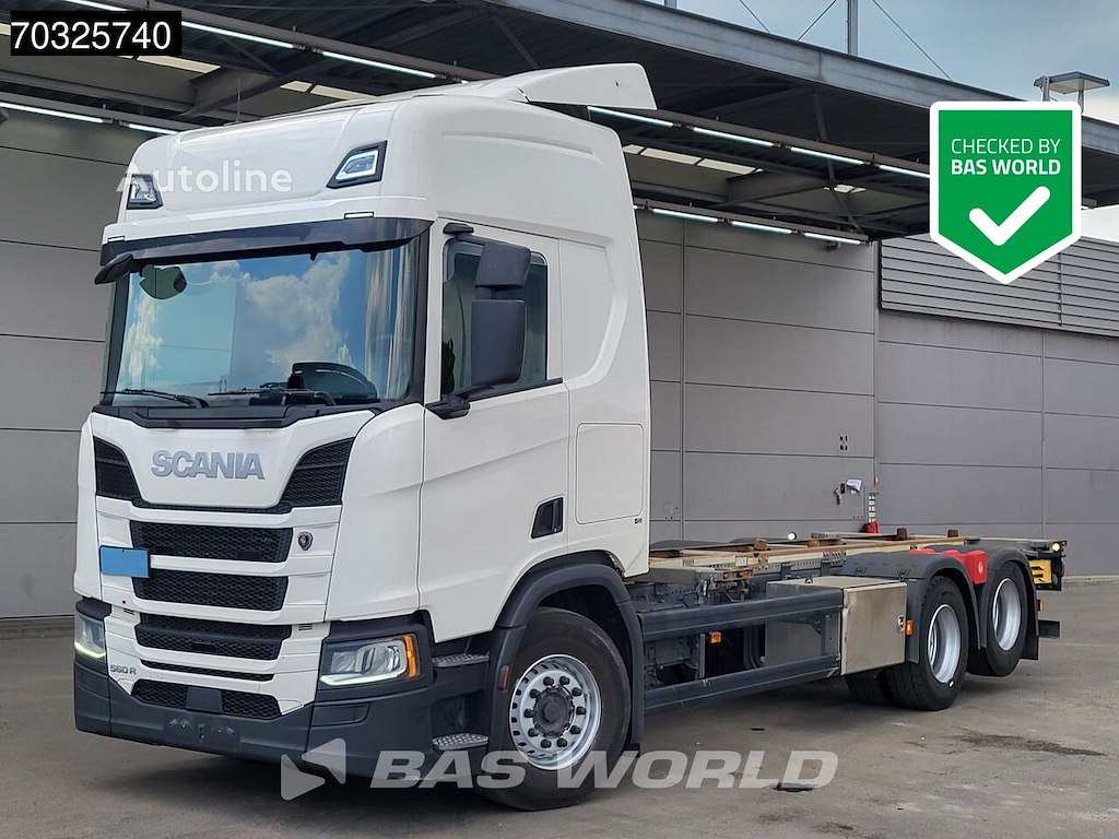 Scania R560 R 6X2 Retarder Full Air Euro 6 vozilo za prevoz kontejnera