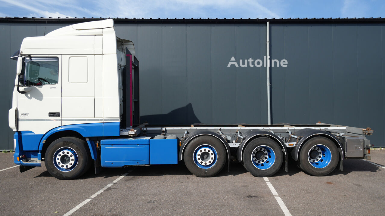 DAF XF 510 8x2 20FT container transport truck vozilo za prevoz kontejnera
