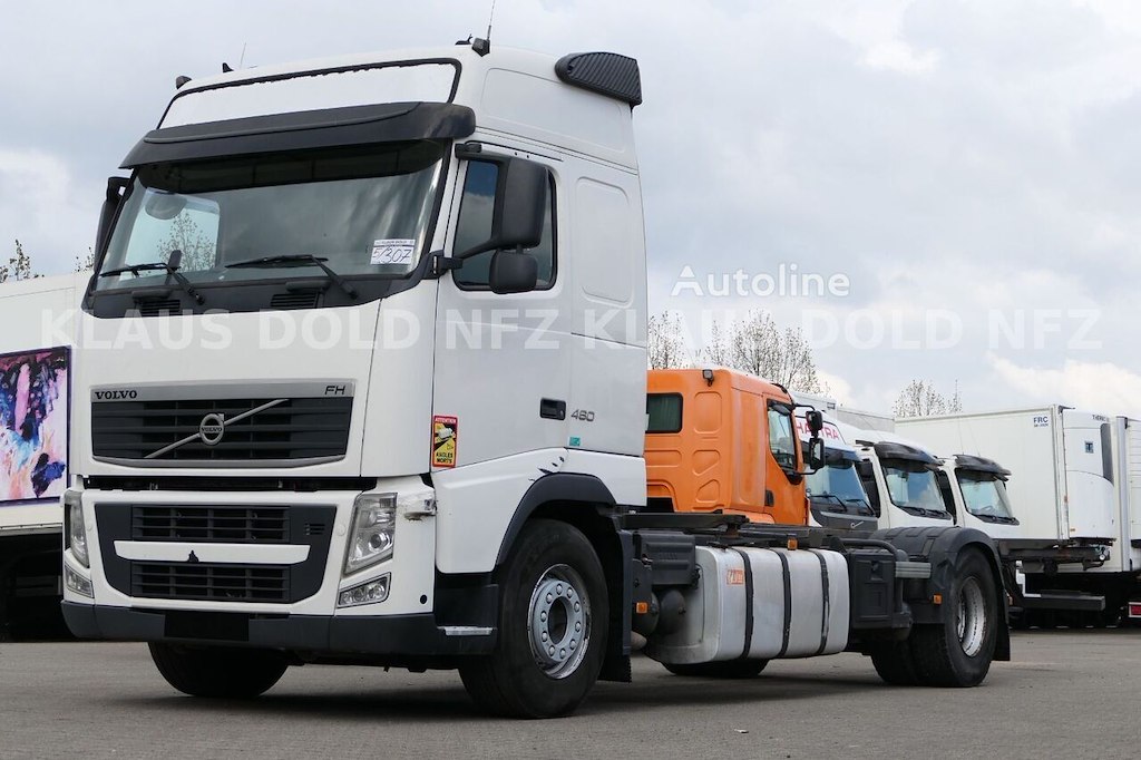 Volvo FH 460 Globetrotter BDF Container Truck / Twin XL Fuel Tanks / F vozilo za prevoz kontejnera
