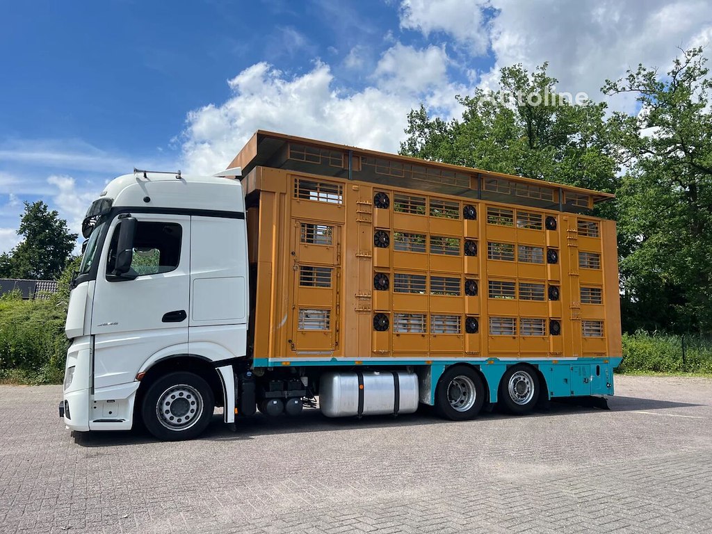 Mercedes-Benz Actros 2851 Finkl Livestock 1/2/3/4 kamion za prevoz stoke