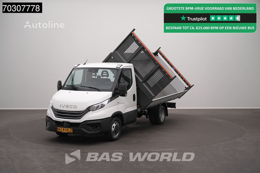 Novi IVECO Daily 35C18 3.0L Driezijdige Kipper Dubbellucht 180PK ACC LED Ai kamion kiper < 3.5t