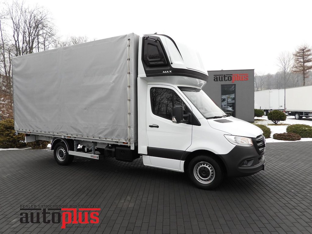 Mercedes-Benz SPRINTER 317 TARPAULIN 10 PALLETS WEBASTO CRUISE CONTROL AIR CON kamion s ceradom < 3.5t