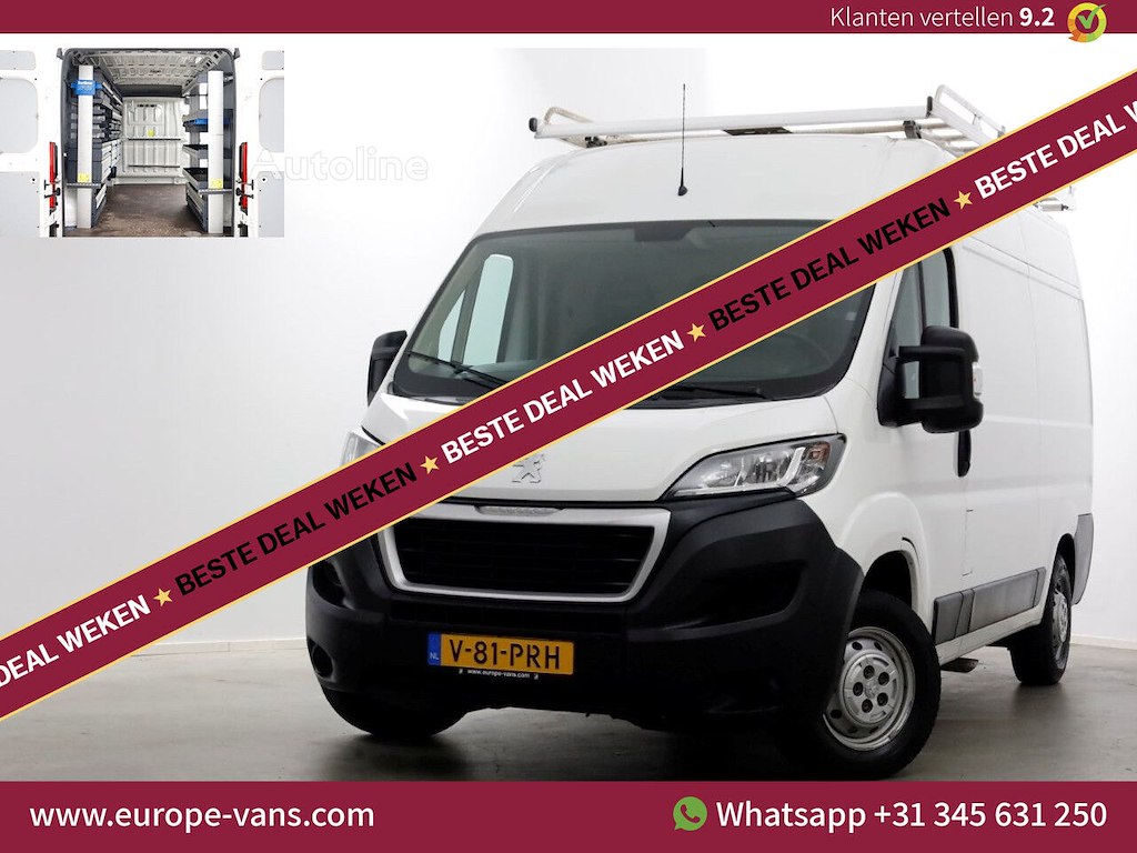 Peugeot Boxer 335 2.0 BlueHDI 130pk L2H2 Premium Airco/Navi/Inrichting 1 minibus furgon