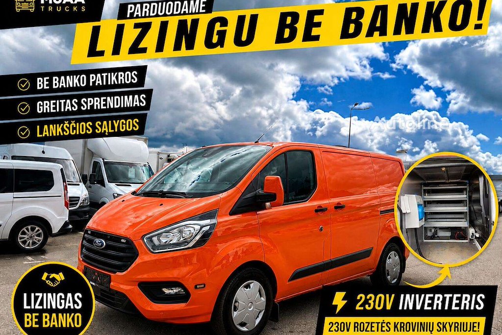 Ford Transit Custom minibus furgon
