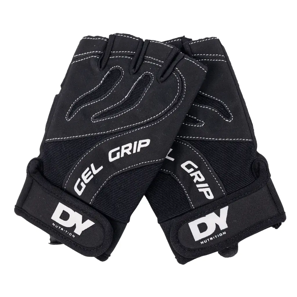 DY Nutrition Gel Grip Rukavice za muškarce, Crne
