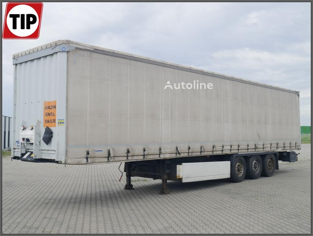 Krone Trailer Curtainsider Sliding Roof Straight poluprikolica sa kliznom ceradom