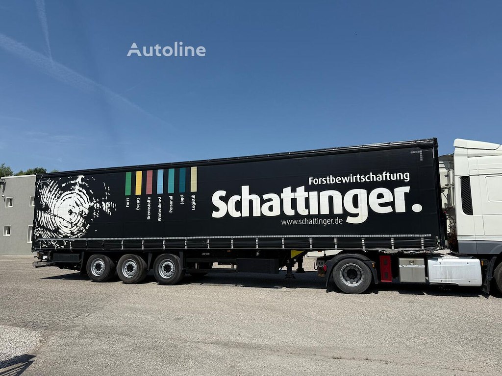 Schmitz Cargobull Buca coils poluprikolica sa kliznom ceradom