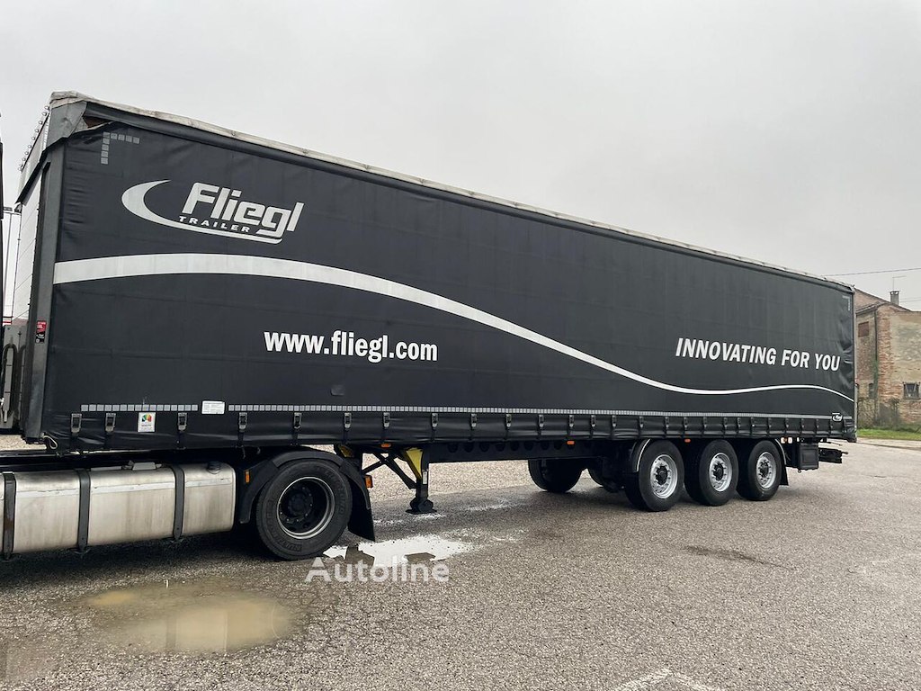 Fliegl Buca coils poluprikolica sa kliznom ceradom