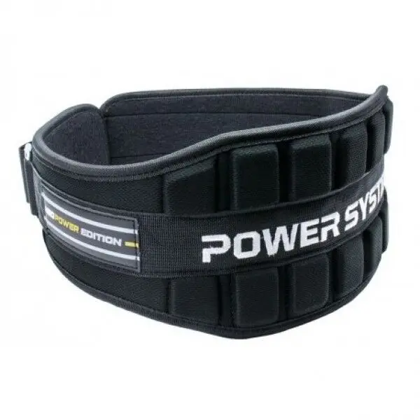 Power System Pojas za dizanje tegova Neo Power, Crni