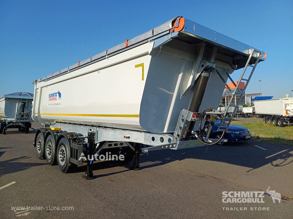 Nova Schmitz Cargobull Auflieger Kipper Stahlrundmulde 28mÂ³ poluprikolica kipera