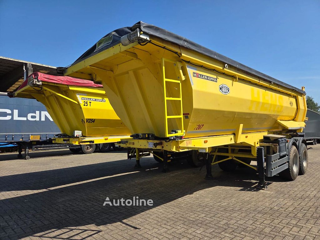 Meiller KISA 2 HARDOX poluprikolica kipera